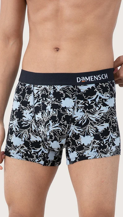 Deo-Soft Trunk Underwear | Trunk Cool Blue Jungle - DaMENSCH