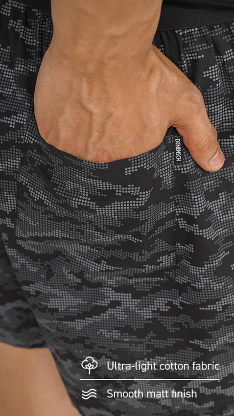 Buy Ultra-Light Inner Boxers Safari Black For Men | DaMENSCH