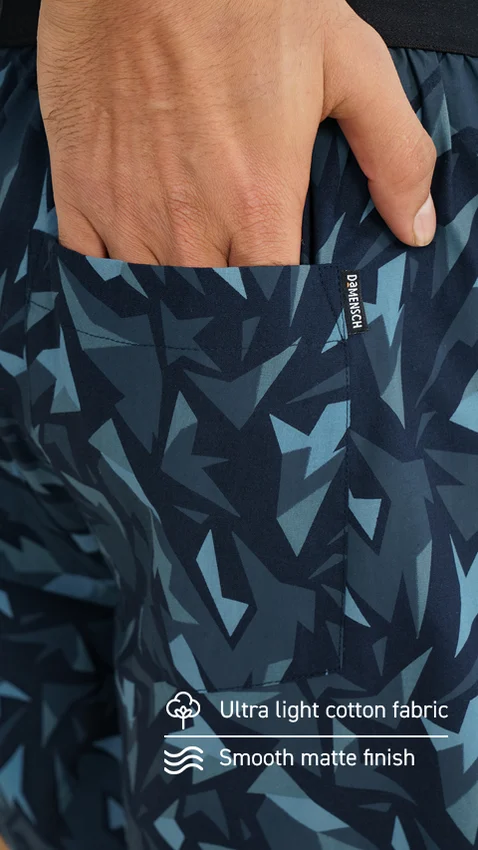 Buy Mens Inner Boxers Spikey Blue Online | DaMENSCH