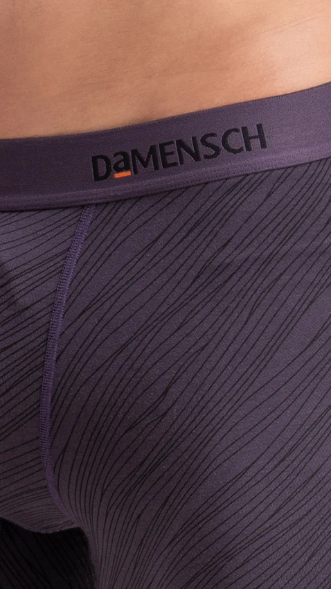 Buy Mens Deo-Soft Trunk Violet Mystery Strokes | DaMENSCH