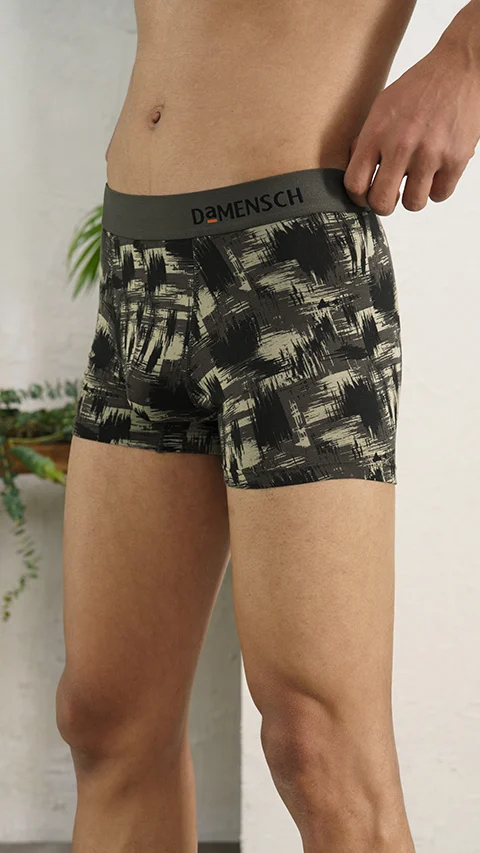 Mens Deo-Soft Trunk Underwear | Trunk Arctic Grey - DaMENSCH