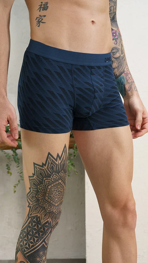 Deo-Soft Trunk Underwear | Trunk Comet Blue - DaMENSCH